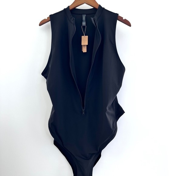 SKIMS | Swim | Nwt Skims Swim Zip Front One Piece Swimsuit Bathing Suit ...